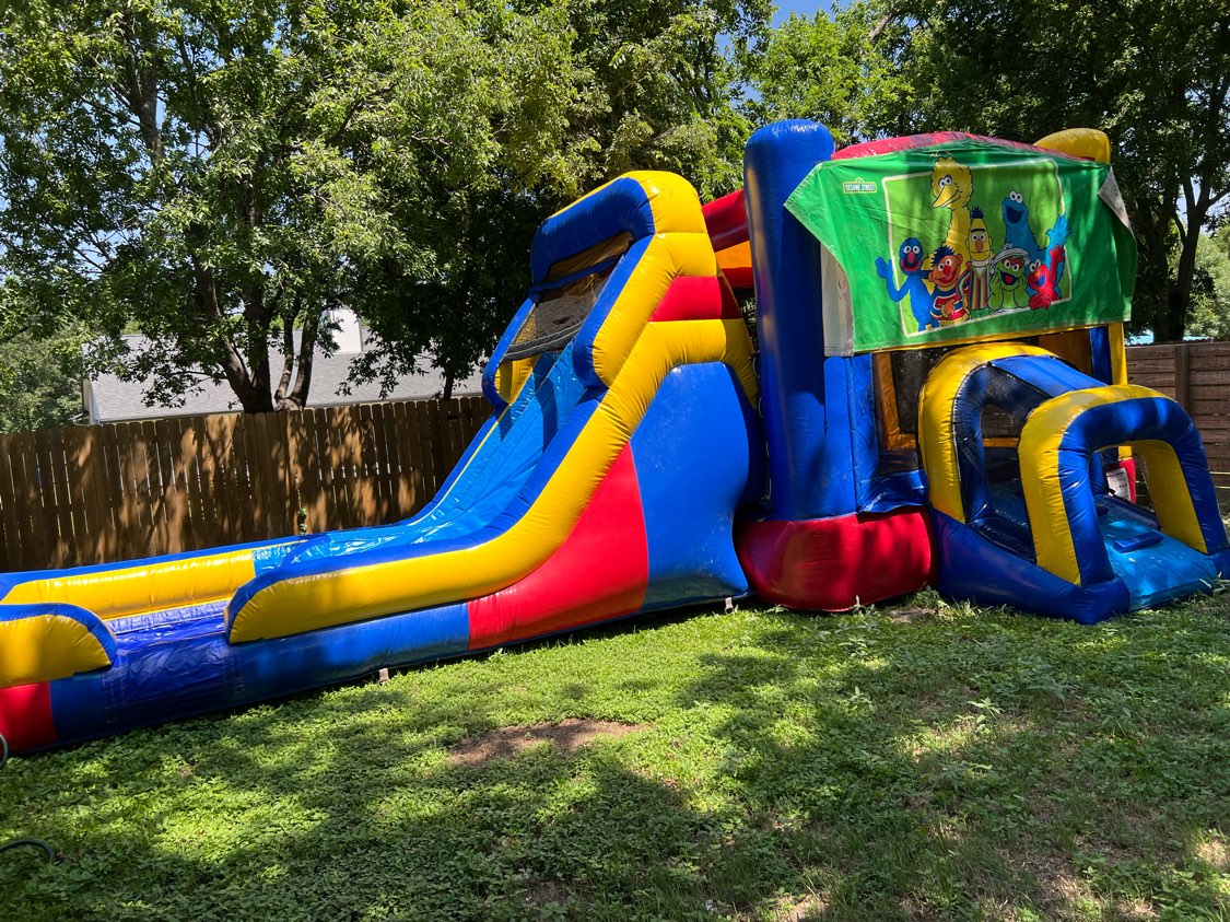 Sesame Street Bounce House Combo Rental | Sandi's Moonwalks